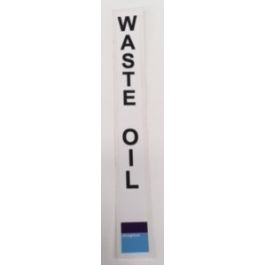 Waste Oil. Vertical Sticker SWL000026 | Labels & Signage Spare Parts ...