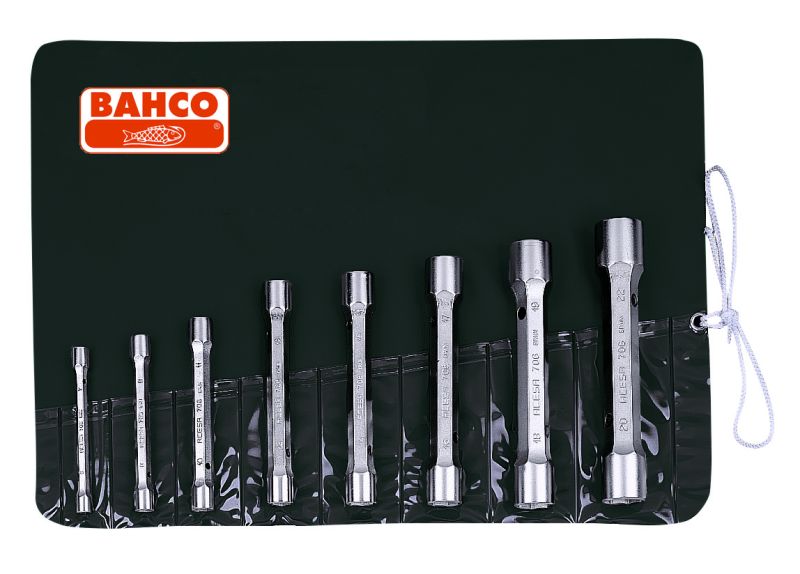 Bahco 27M/8T Double Head Socket Wrench Set, Metric | Wrenches| Straightset