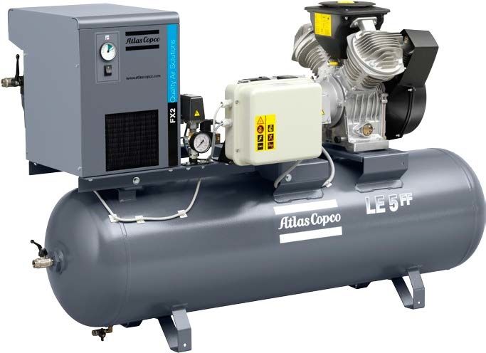 Atlas Copco LE 5-10 Lubricated Air Compressor | Air Compressors ...