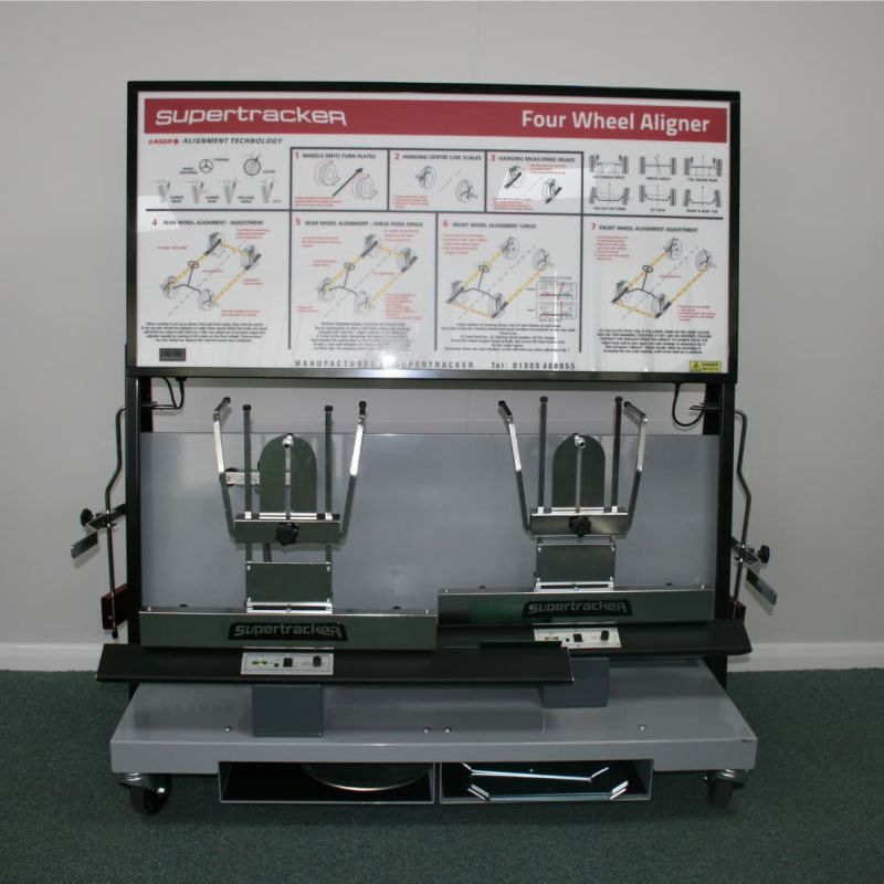 Supertracker STR1LCTR24 Green Laser Wheel Aligner | Trolley Mounted