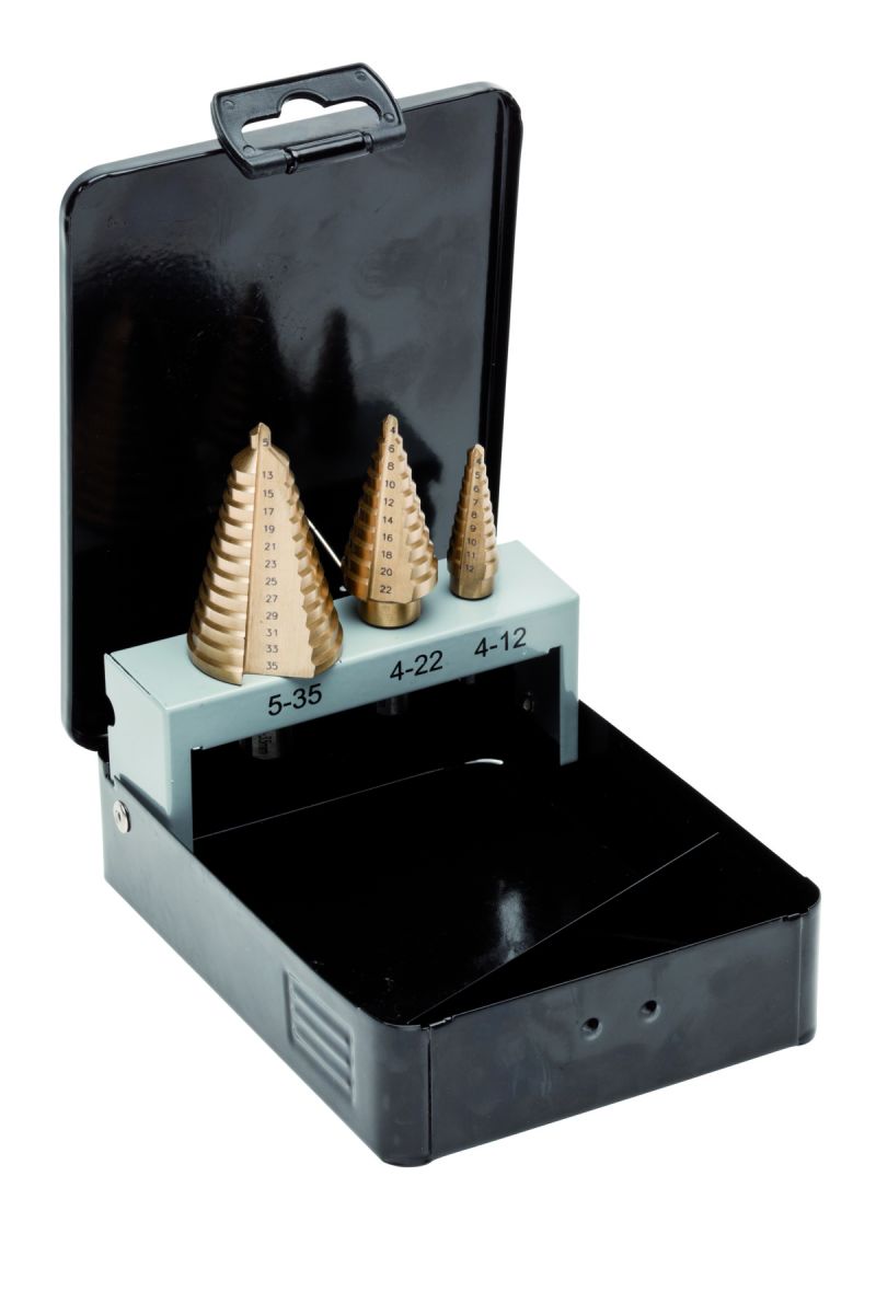 Bahco 228-Set-Sd Step Drill Set Hss 4-35Mm | Power Tools Acessories ...