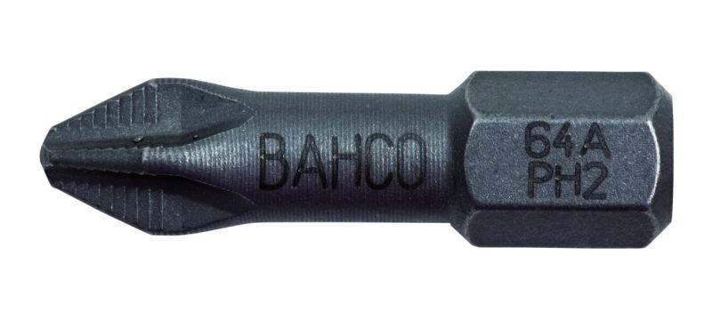 Bahco 64A/Ph1 Acr Bit For Phillips Head Screws, 25Mm, In Plastic Box Of ...