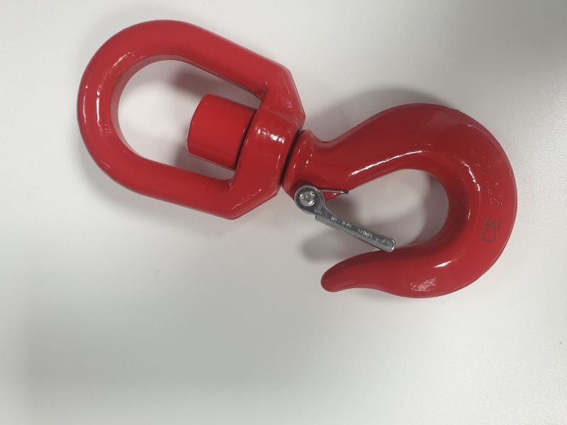 Lifting hook for engine crane | 2 Tonne Swivel Hook with Safety Catch